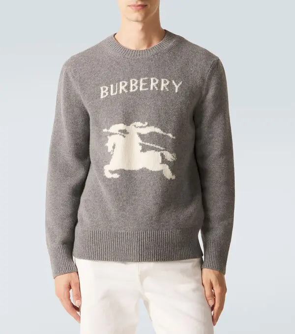 Burberry Wool And Cashmere Sweater