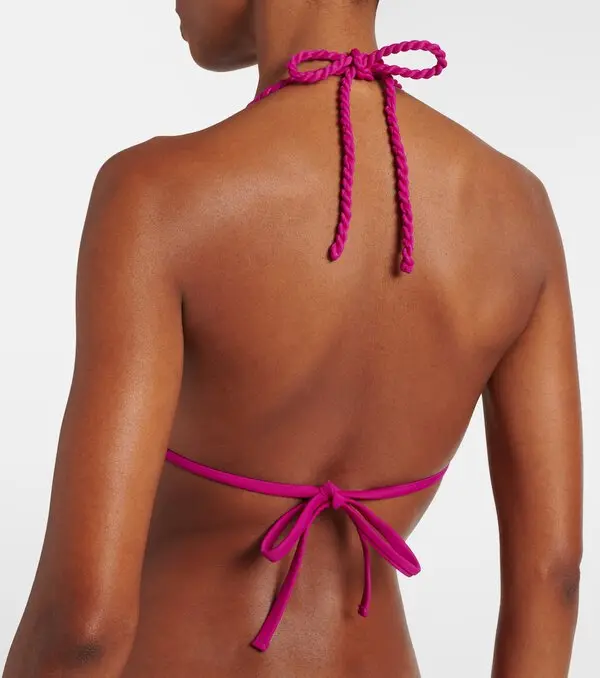 Heidi Klein Ithaca Embellished Bikini Top