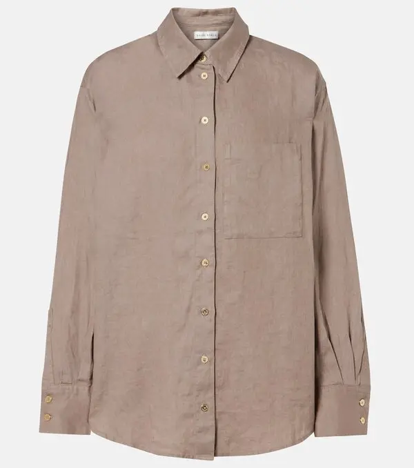 Heidi Klein Zakynthos Linen Shirt