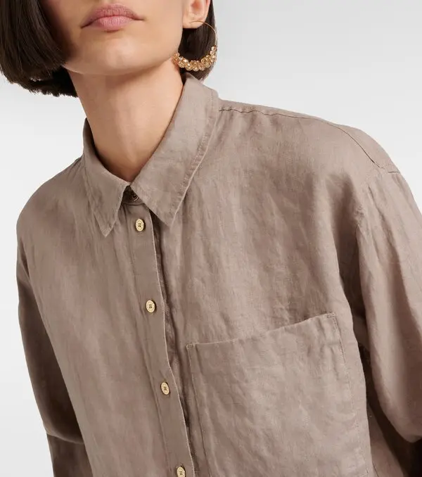 Heidi Klein Zakynthos Linen Shirt