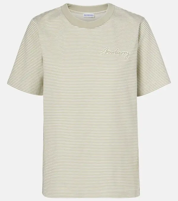 Burberry Cotton Jersey T-shirt - Beige