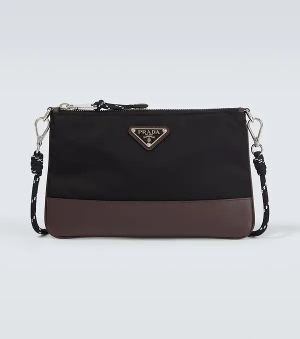 Prada Speedrock Re-nylon Pouch - Black