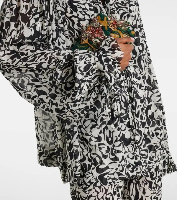 Dries Van Noten Printed Blouse