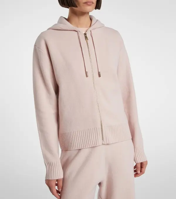 Moncler Wool And Cashmere Cardigan - Pink