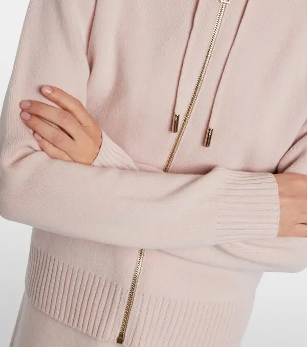 Moncler Wool And Cashmere Cardigan - Pink