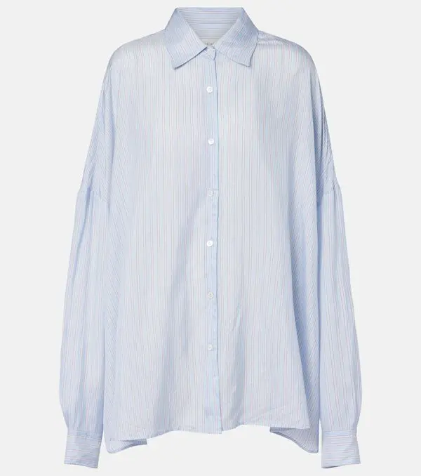 Dries Van Noten Striped Oversized Shirt