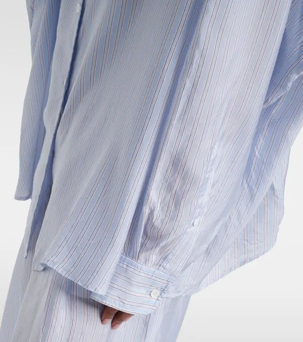 Dries Van Noten Striped Oversized Shirt