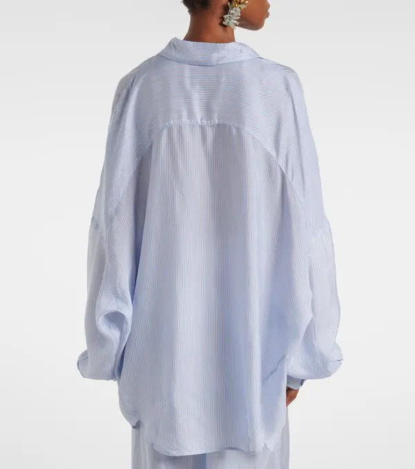 Dries Van Noten Striped Oversized Shirt