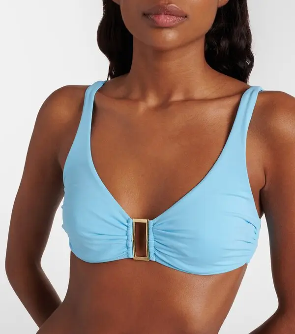 Melissa Odabash Bel Air Bikini Top - Blue