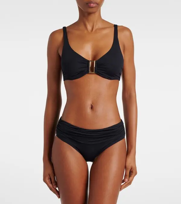 Melissa Odabash Bel Air Bikini Bottoms - Black
