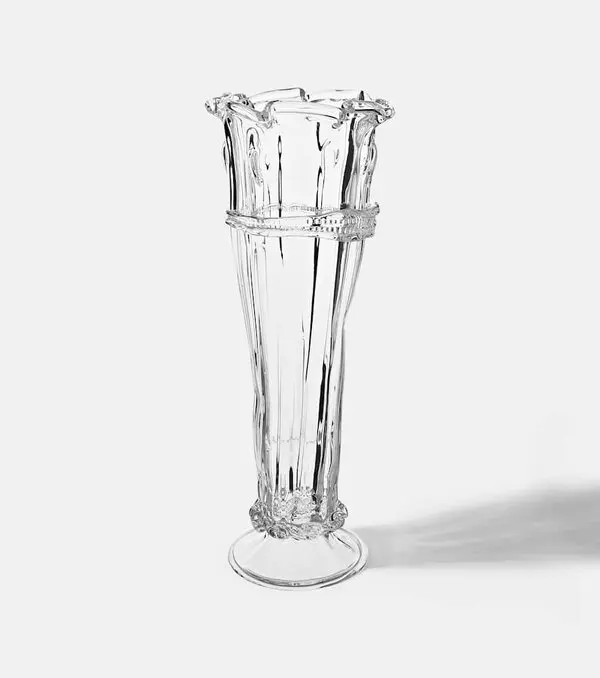 ALEXANDER KIRKEBY Crystal Vase - Transparent