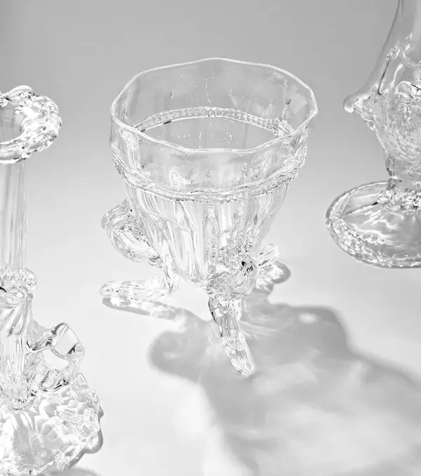 ALEXANDER KIRKEBY Crystal Glass