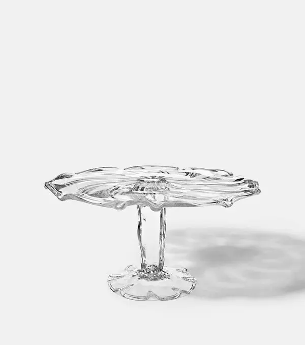 ALEXANDER KIRKEBY Crystal Cake Stand - Transparent
