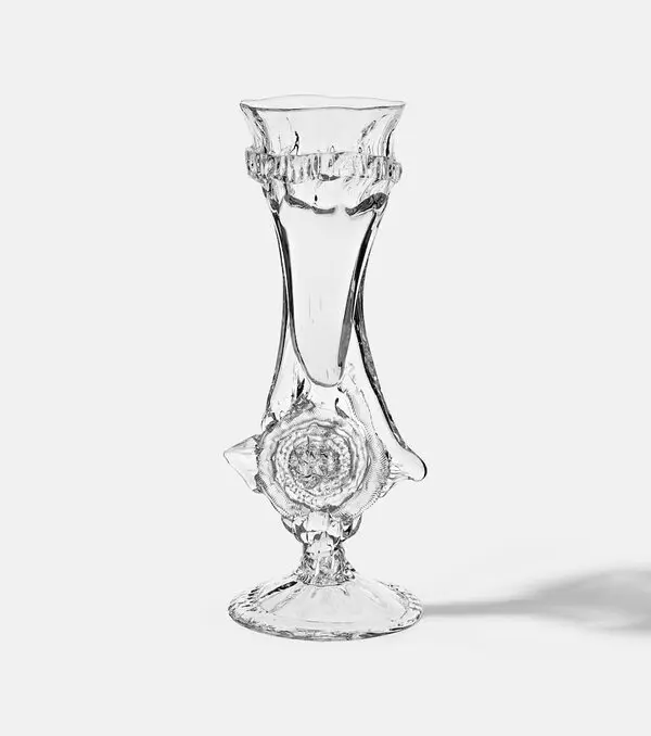 ALEXANDER KIRKEBY Crystal Vase - Transparent