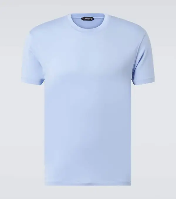 TOM FORD Jersey T-shirt - Blue