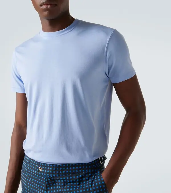 TOM FORD Jersey T-shirt - Blue