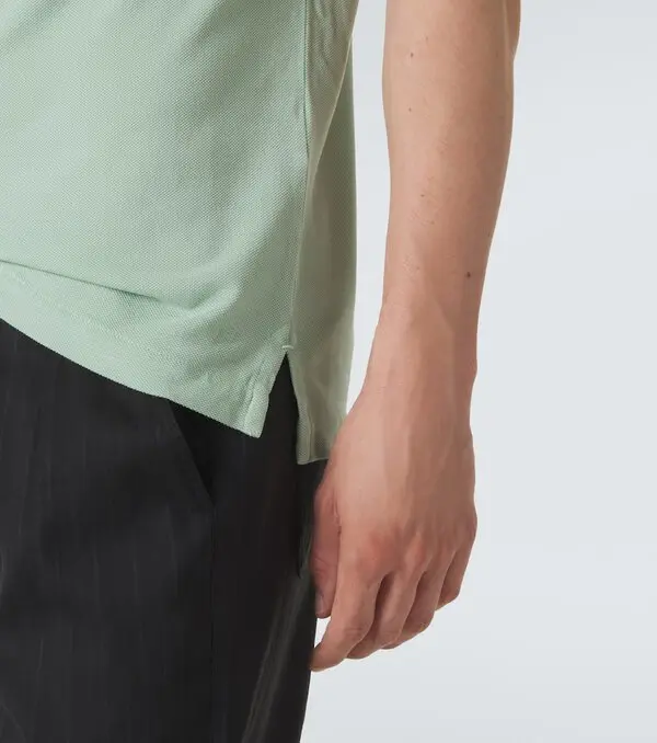 TOM FORD Piqué Polo Shirt - Green