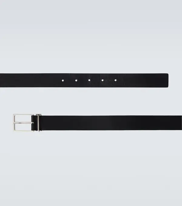 TOM FORD T Loop Leather Belt