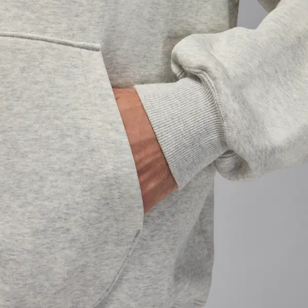 JORDAN Brooklyn Oversized Pullover Hoodie - Grey