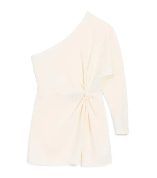 Valentino Garavani Asymmetric Silk Top - Ivory