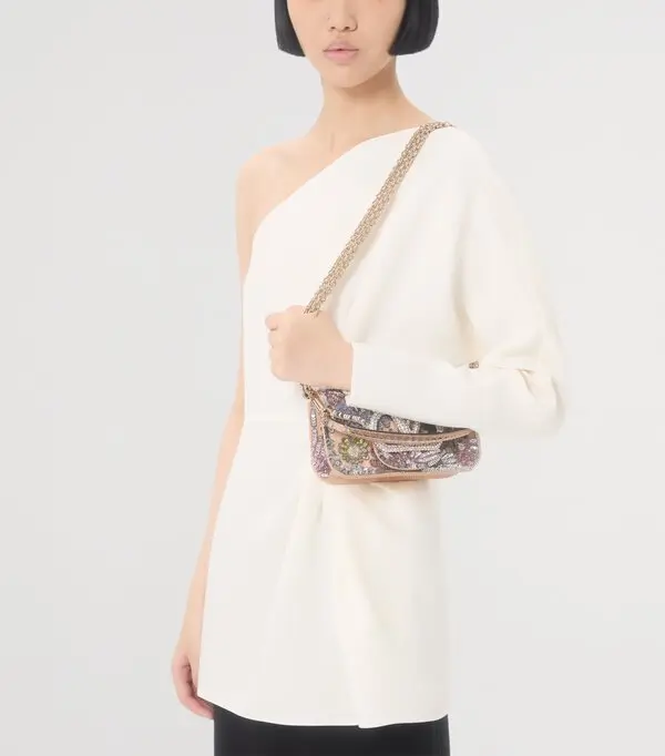 Valentino Garavani Asymmetric Silk Top - Ivory