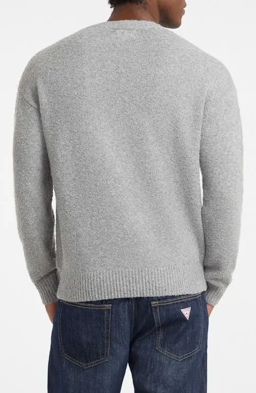 Guess Bouclé Crewneck Sweater