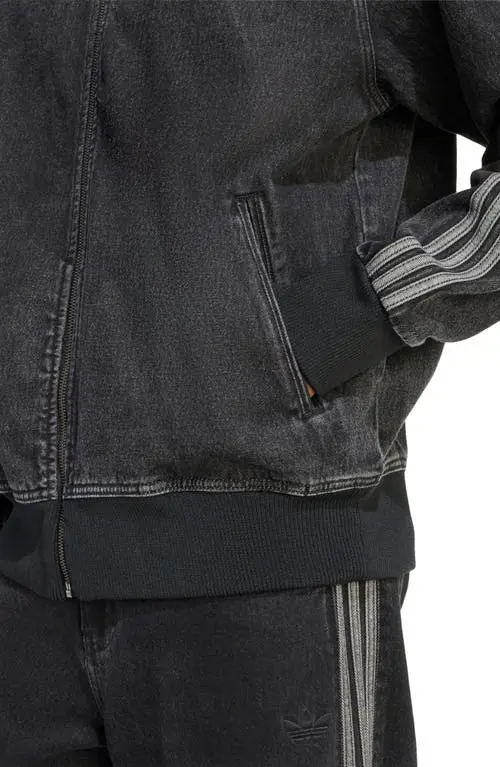 Adidas Firebird Denim Track Jacket - Trublc