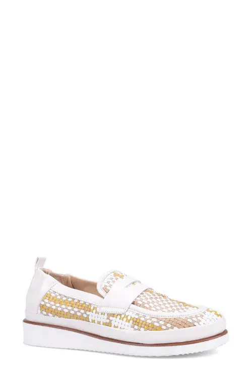 Ron White Nayomi Woven Penny Loafer