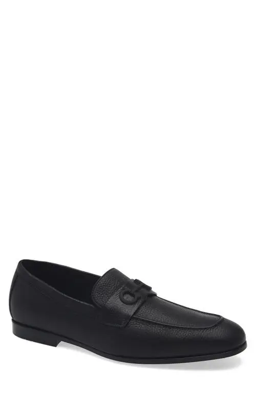 FERRAGAMO Touch Loafer - Nero Nero Nero