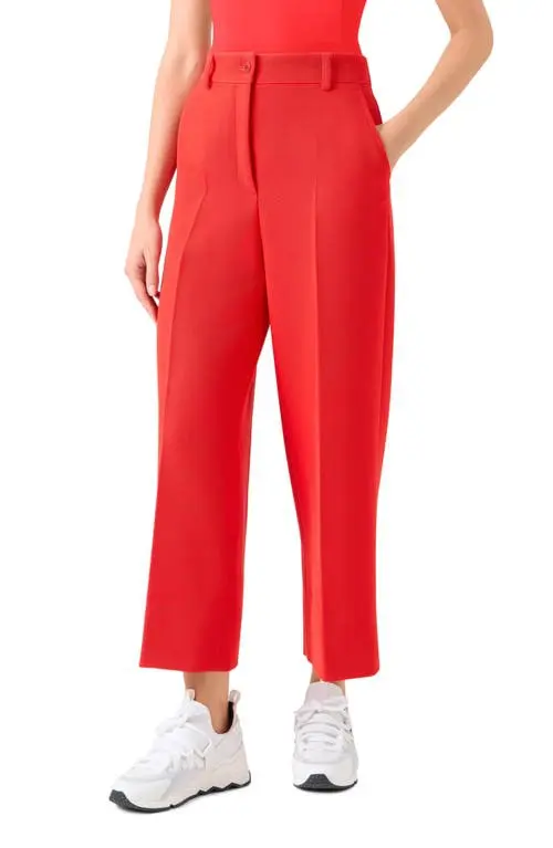 Akris Wool Gabardine Ankle Pants