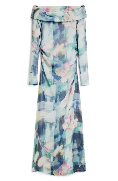 Desigual Floral Maxi Dress And Tank Dress Set