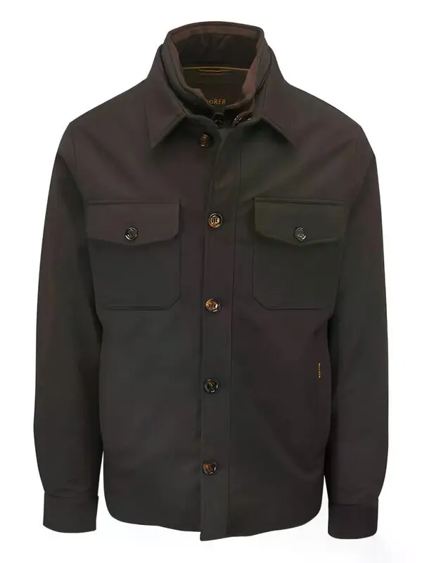 MOORER Vido-skt Hooded Pocket Coat
