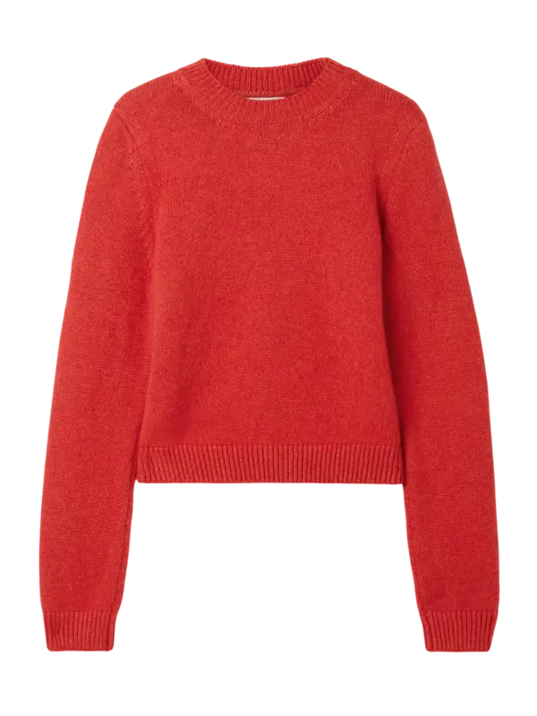 Khaite Leta Cashmere Sweater - Red