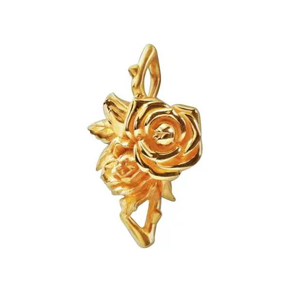 PECORA La Vita Rosa Pendant - Gold