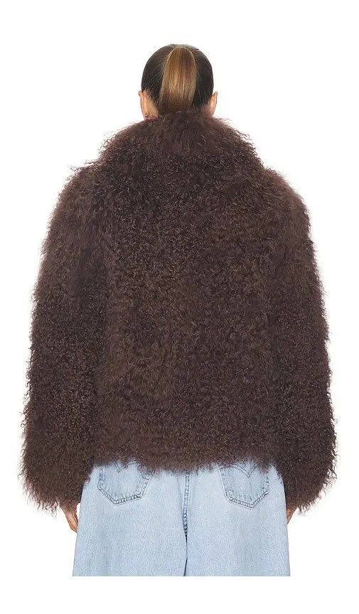 LAMARQUE Bianca Fur Jacket - Brown