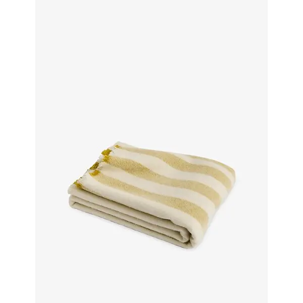 HAY Duo Wool Throw - Cream