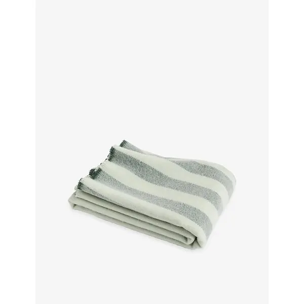 HAY Duo Wool Throw - Mint