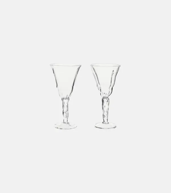 ALEXANDER KIRKEBY Crystal Wine Glass - Transparent