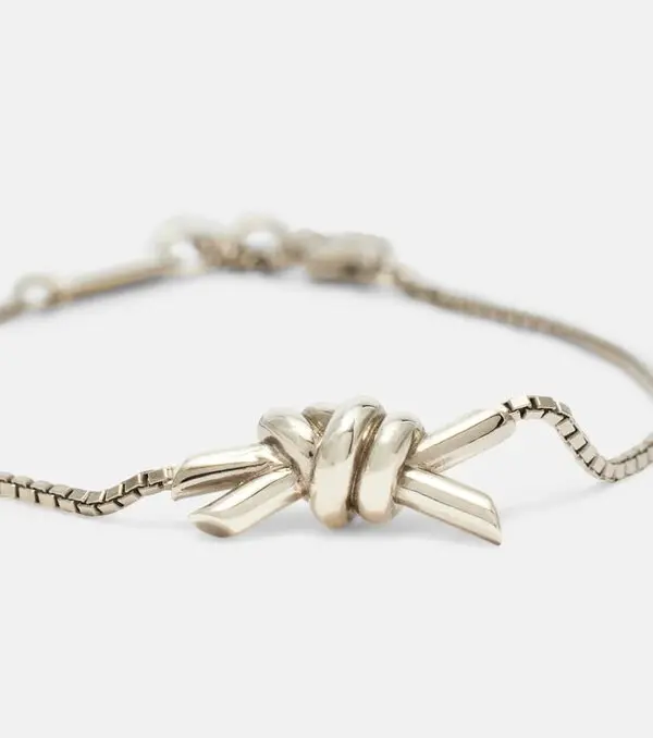 Bottega Veneta Knot Sterling Bracelet