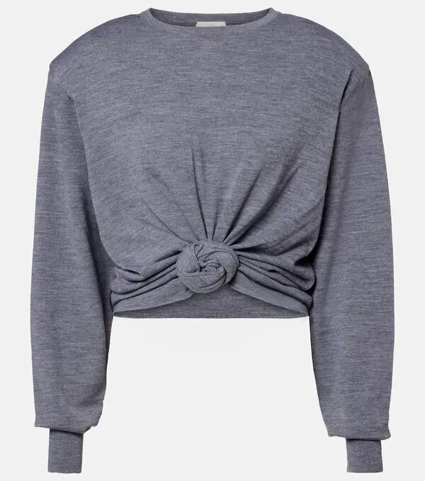 Magda Butrym Wool Sweater - Grey
