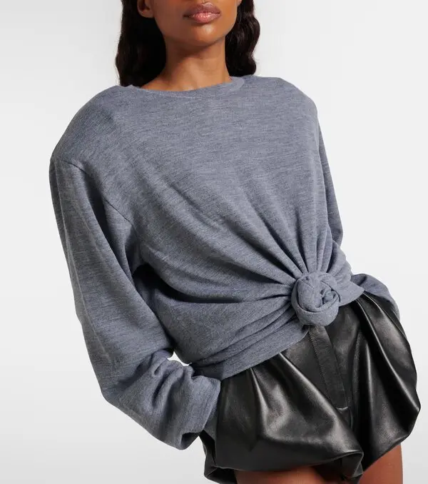 Magda Butrym Wool Sweater - Grey