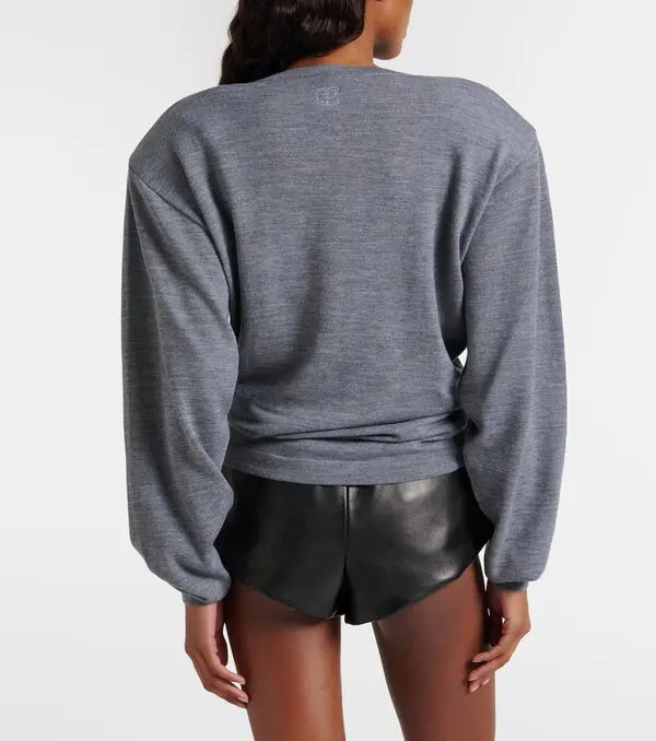 Magda Butrym Wool Sweater - Grey