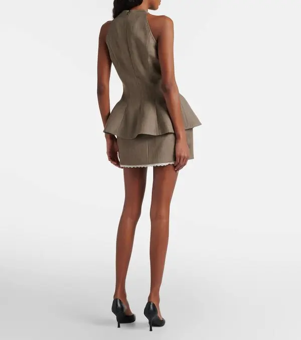 Magda Butrym Wool Miniskirt