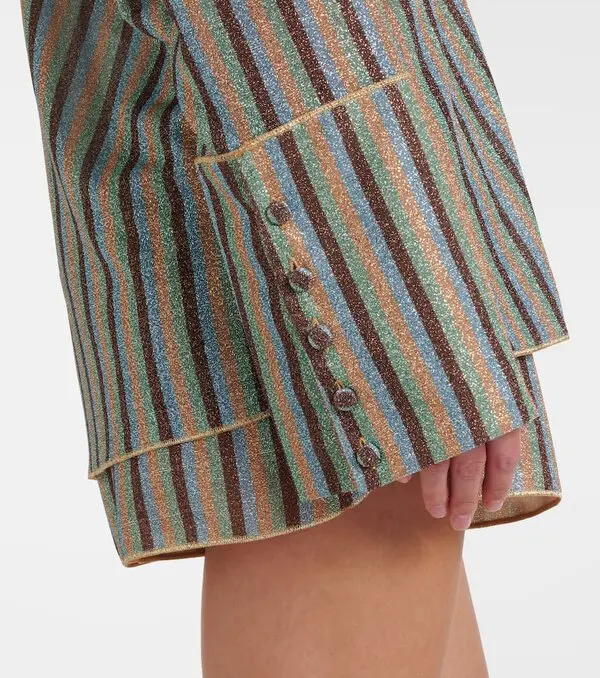 Oseree Lumiere Striped Shirt