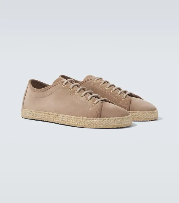 Brunello Cucinelli Suede Espadrilles