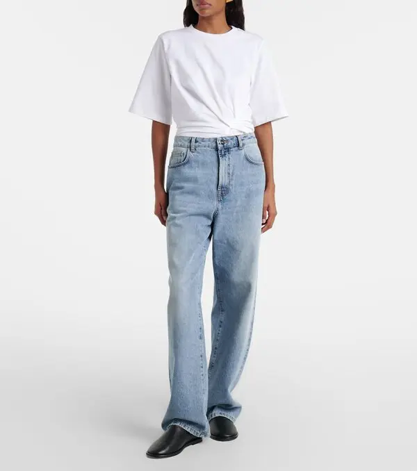 RÓHE Wide-leg Jeans - Blue