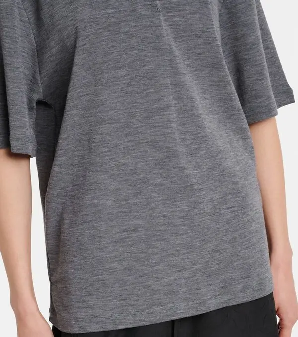 RÓHE Wool Polo Shirt
