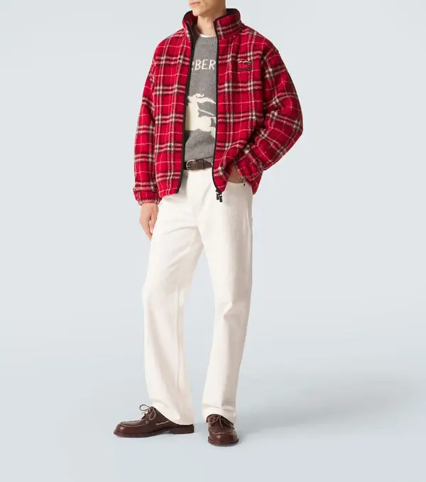Burberry Wool And Cashmere Sweater