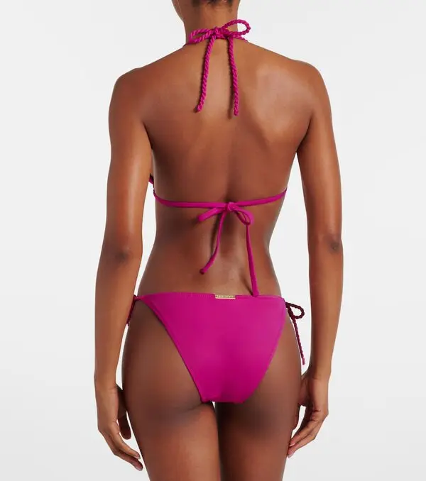 Heidi Klein Ithaca Embellished Bikini Top