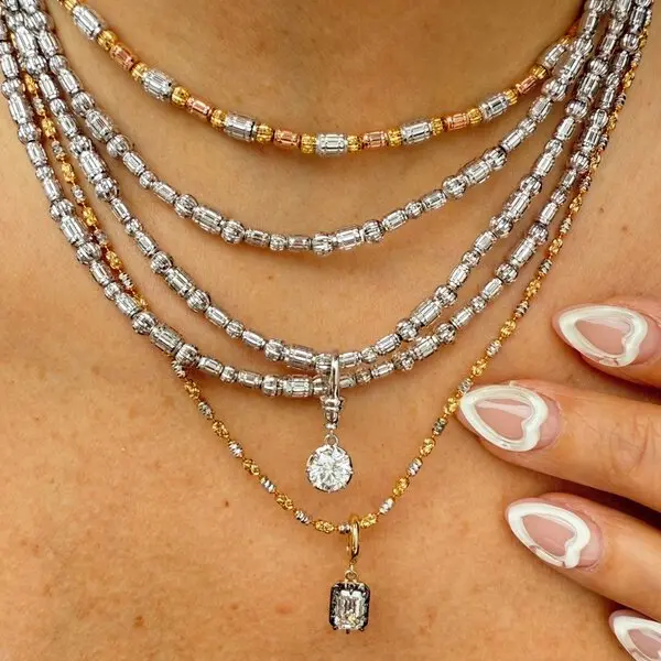 OUF! Mini Disco Ball Necklace